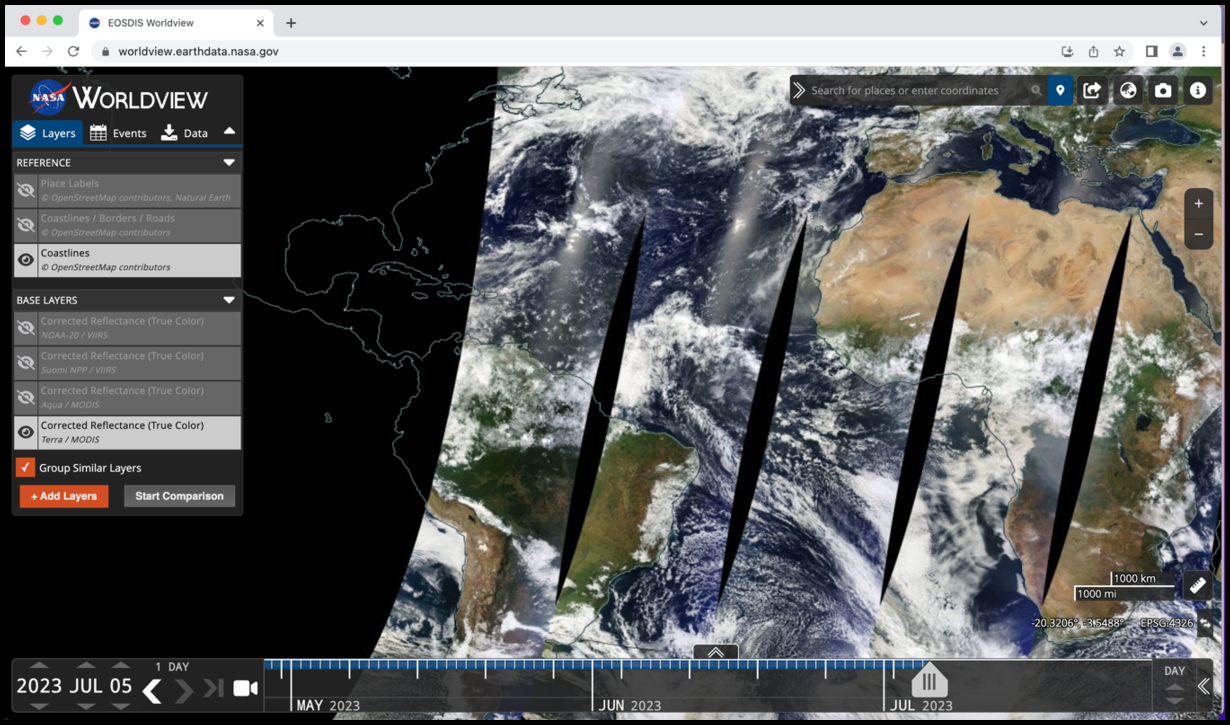 OpenSource Satellite Imagery - Geosyze
